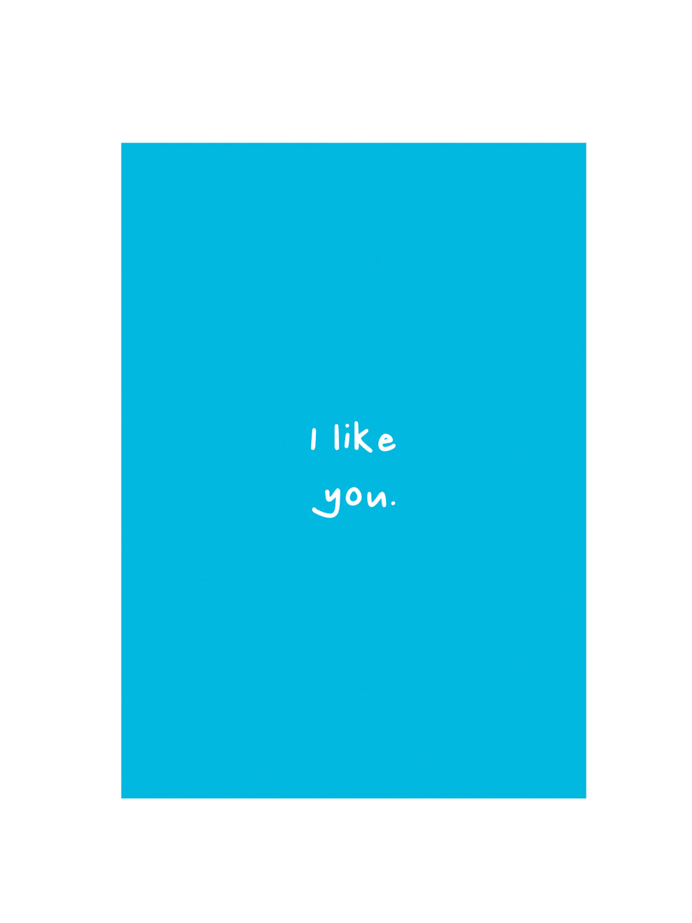 I Like You Card – Neesh Home